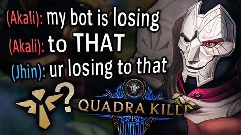 The Enemy Thought Jhin Support Was A Free Win They Were Wrong Youtube