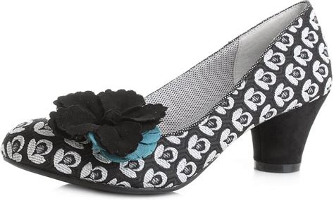 Ruby Shoo Samira Blackturquoise Uk Fashion