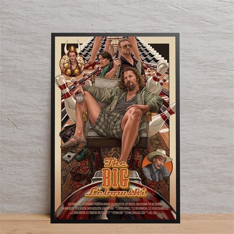 The Big Lebowski Poster The Dude Wall Art Wall Decor Home Decor