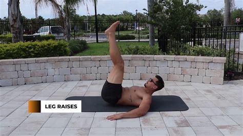 How To Bodyweight Leg Raise Youtube