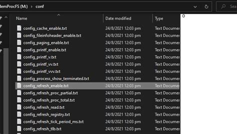 Config Refresh Enable Cannot Be Enabled Issue Ufrisk MemProcFS GitHub