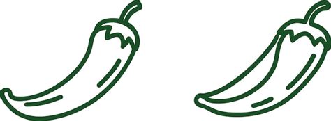 Chilli Icon Premium Ai Generated Vector