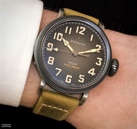 Zenith Pilot Type 20 Extra Special 40 Mm Zenith Pilot Black Zenith