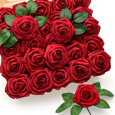 150 Pieces Artificial Roses Bulks Fake Roses Flowers For