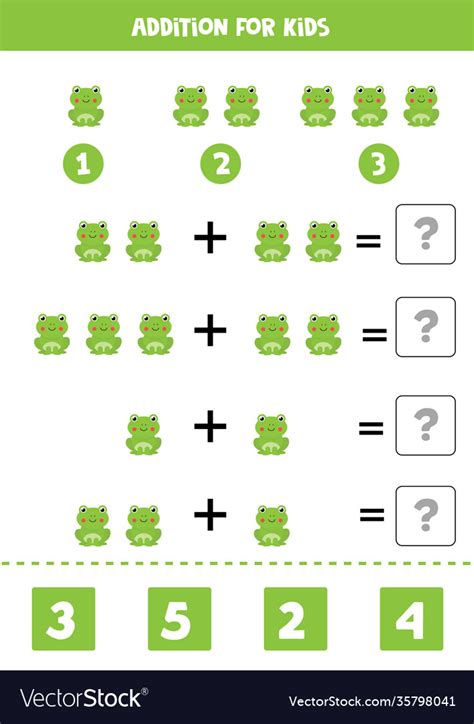 Frog Math Worksheets How Many Dragonflies Black And White Game With