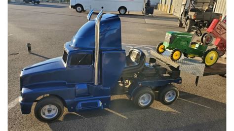 Kenworth Semi Truck Go Kart With Trailer Lot Of 4 At Glendale 2023 As