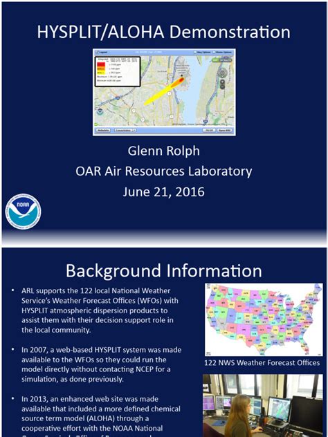 Hysplit Aloha Model Demo Rolph Pdf National Weather Service