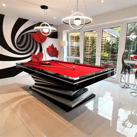 2024 Nuevos Diseños Mesas De Billar De Snooker De Lujo De Estilo