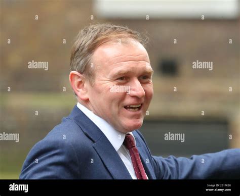 London Uk 25th Feb 2020 Environment Secretary George Eustice Leaving The Weekly Cabinet