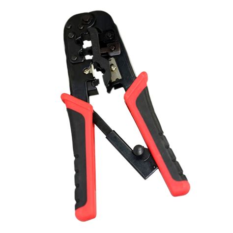 Alicate Para Crimp Com Catraca Rj45 12 11 Hk 303 Cinestec