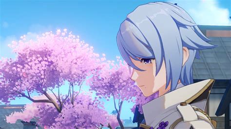 Ayato From The Firmiana Leaf Falls Ayato Story Quest Genshin Impact