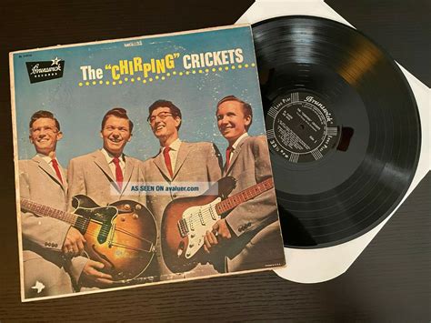 Buddy Holly The Chirping Crickets Lp Brunswick Bl 54038 Mono Rare