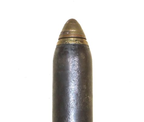 Excellent Condition Ww1 British 18pdr Shrapnel Shell Mjl Militaria