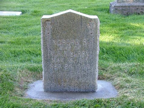 Ingeborg Sophia Hansen Nielsen 1816 1908 Find A Grave Memorial