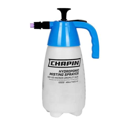Chapin 48 Oz Fine Mist Hydroponic Sprayer 10029 The Home Depot