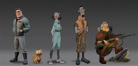 Gebo Pixar Concept Art Character Design Concept Art