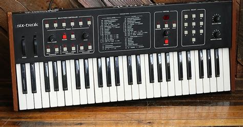 Matrixsynth Sequential Circuits Six Trak 49 Key 6 Voice Polyphonic