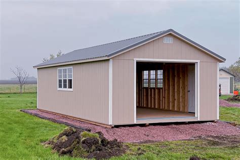 14x20 Prebuilt Garages Quality Storage Buildings