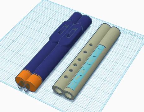 Drone Flute Fully 3d Printed Working By Jaredkami1 Download Free