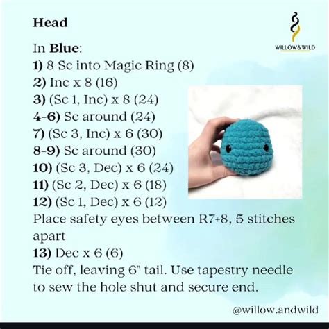 Squirt The Tiny Turtle Free Pattern