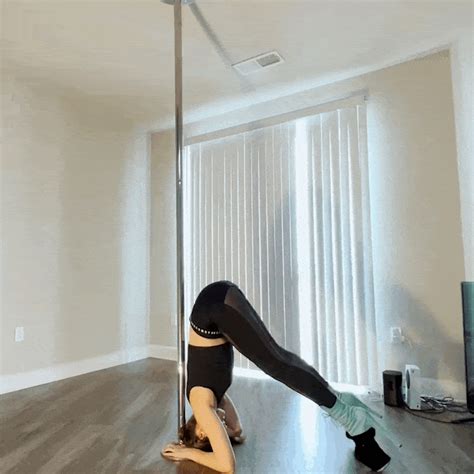 Basic Headstand Pole Asissted Learn Pole Tricks Polepedia