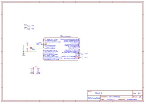 mega328 platform for creating and sharing projects oshwlab