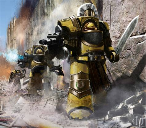 Pre Heresy Imperial Fists Terminators Squad By Ilqar On Deviantart