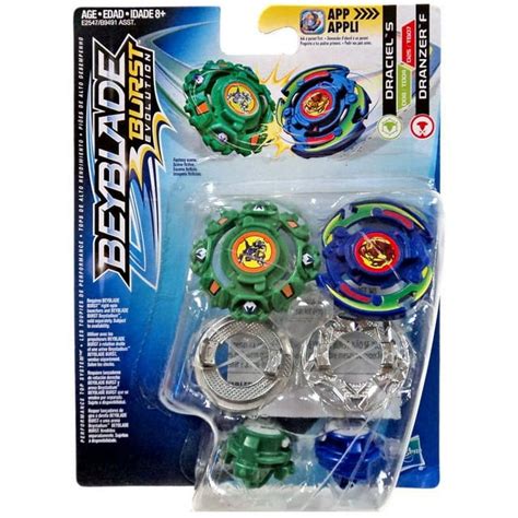 Beyblade Burst Evolution Dual Pack Draciel S And Dranzer F Walmart