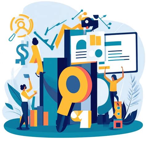 A Visual Representation Of Seo Progress With Graphs And Charts Showing