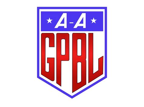 Aagpbl The All American Girls Professional Baseball League Logo Vector