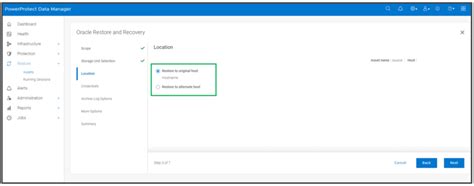 Centralized Restore And Recovery Of Oracle Backups Powerprotect Data