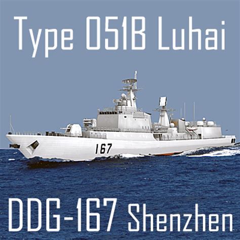 Type 051b Luhai Class 3d Model