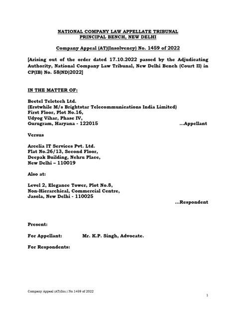 Beetal Para 16 19 21 Pdf Bankruptcy Judgment Law
