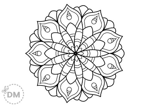 The Art Of Mindfulness Exploring Coloring Pages Mandala