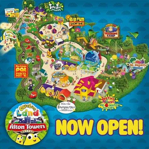Cbeebies Land Thrill Rides Uk
