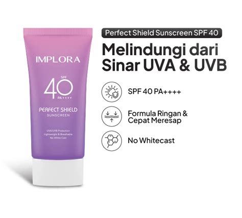 Implora Perfect Shield Sunscreen Spf 40 Pa