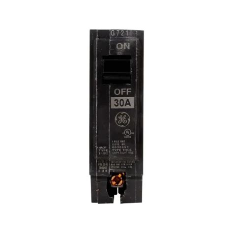 Breaker Panel 1p 30a Thql 1 Grueso Emp Ge