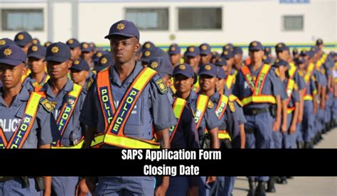 Saps Application Form Closing Date
