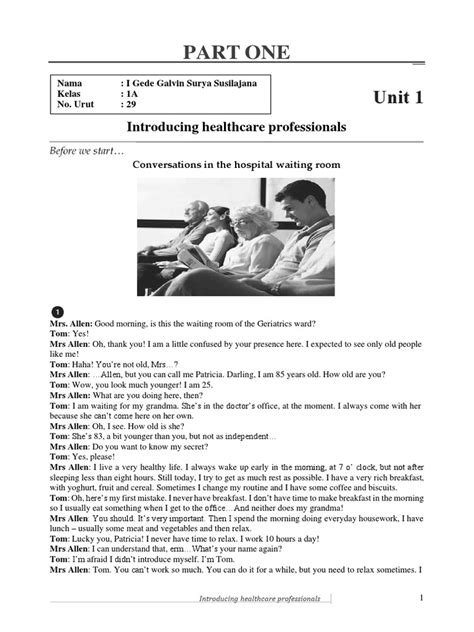 Assignment 1 Introducing Health Pdf Nursing General Practitioner