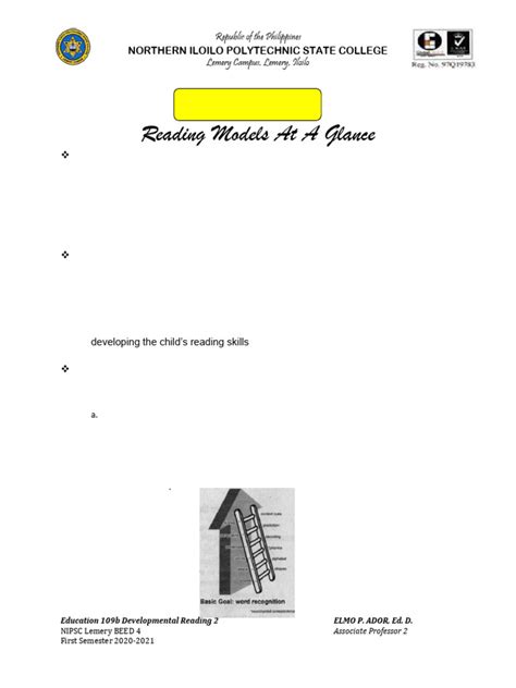 Module 2 Developmental Reading 2 Pdf Reading Comprehension