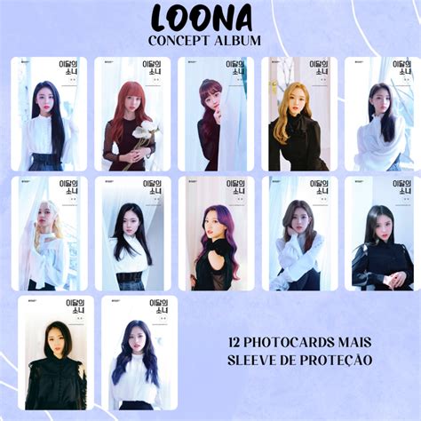 Photocards Loona Concept Album Xx Shopee Brasil