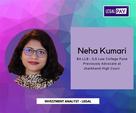 Legalpay On Linkedin We Are Thrilled To Welcome Neha Kumari To The