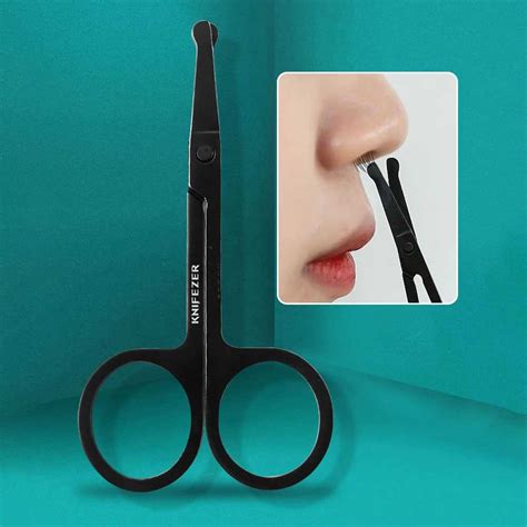 Jual Knifezer Gunting Cukur Bulu Hidung Nose Hair Stainless