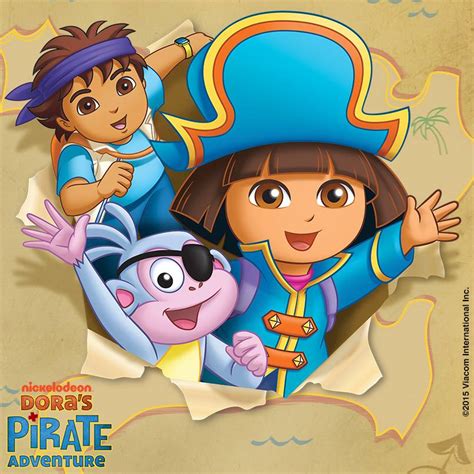 Dora The Explorer Treasure Island