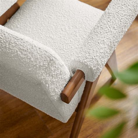Buy Modway Lyra Living Room Modern Accent Lounge Chair With Boucle
