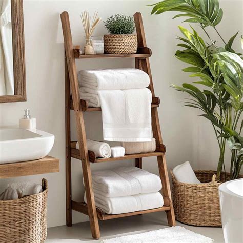 20 Best Bathroom Towel Rack Ideas To Organize Your Space