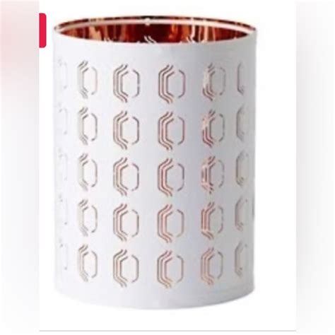 Ikea Accents Ikea Nym Lamp Shade White Copper 7 Nymo 829793 Nib