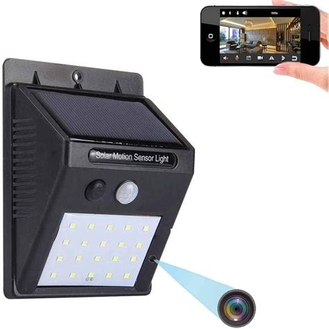 Hidden Wireless Camera Solar System Night Owl Security Products Home