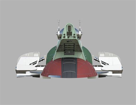 Slave 1 Star Wars Spacecraft 3d Model 3d Printable Cgtrader