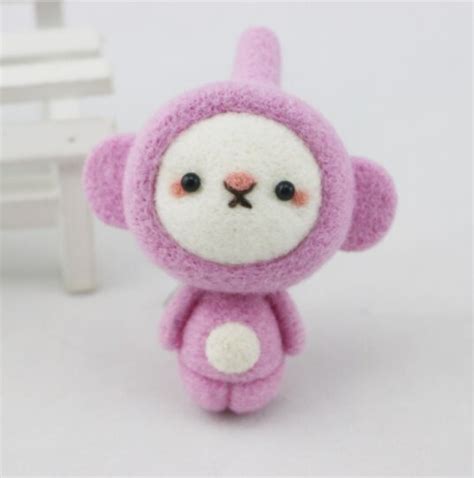 Doll Series Wool Needlepoint Kit Wool Felt Needle Grandado